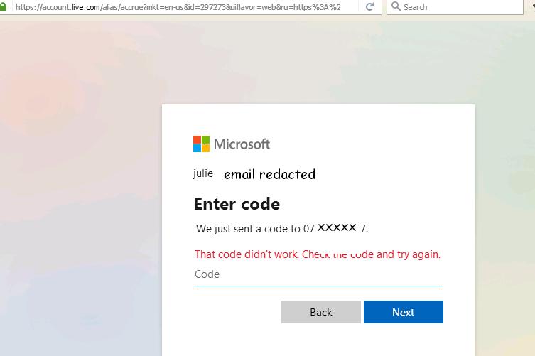 Microsoft Teams verification code does work | Microsoft Community Hub
