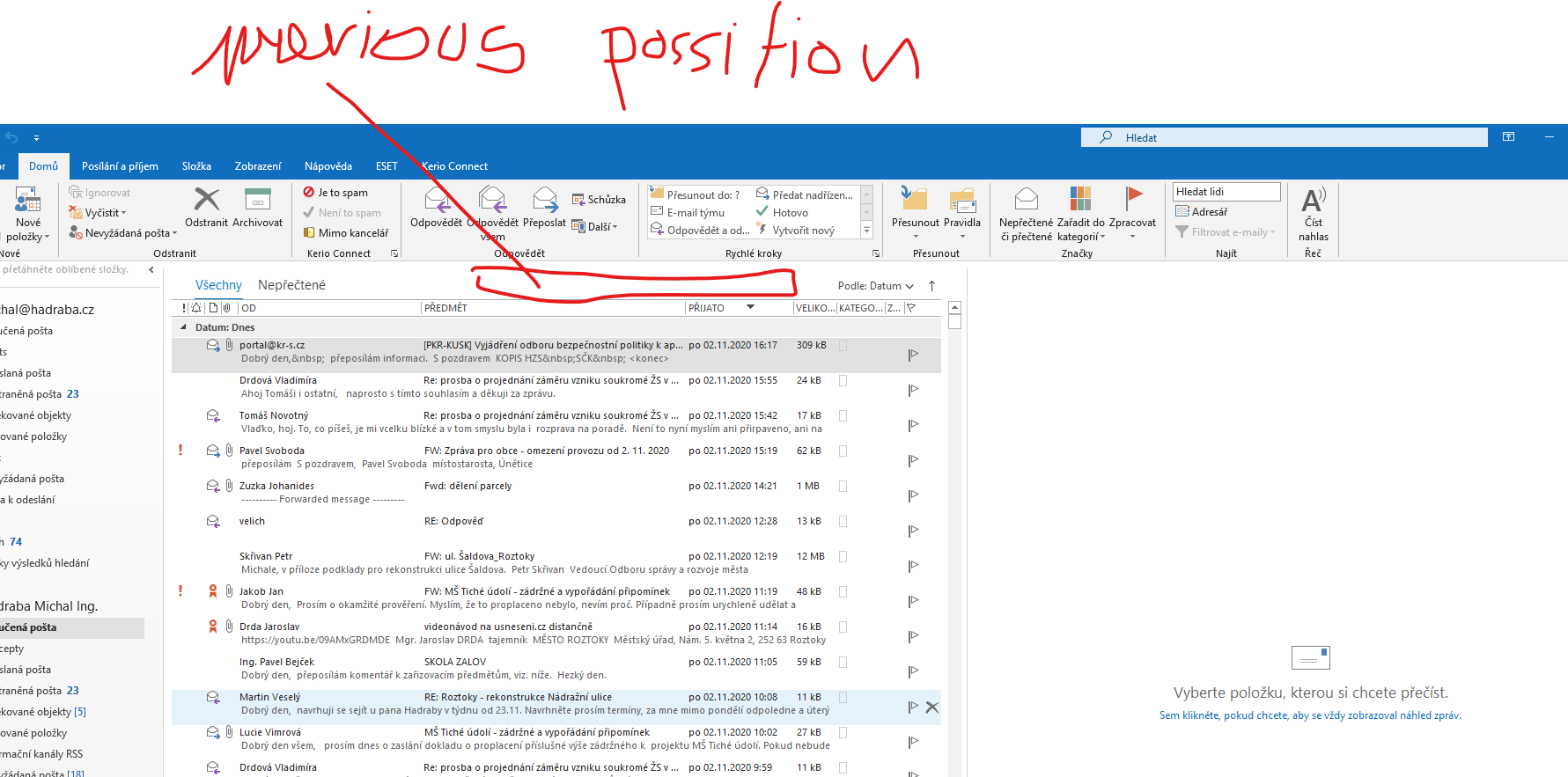 Outlook 2019 - why find filed moved to top window bar? | Microsoft ...