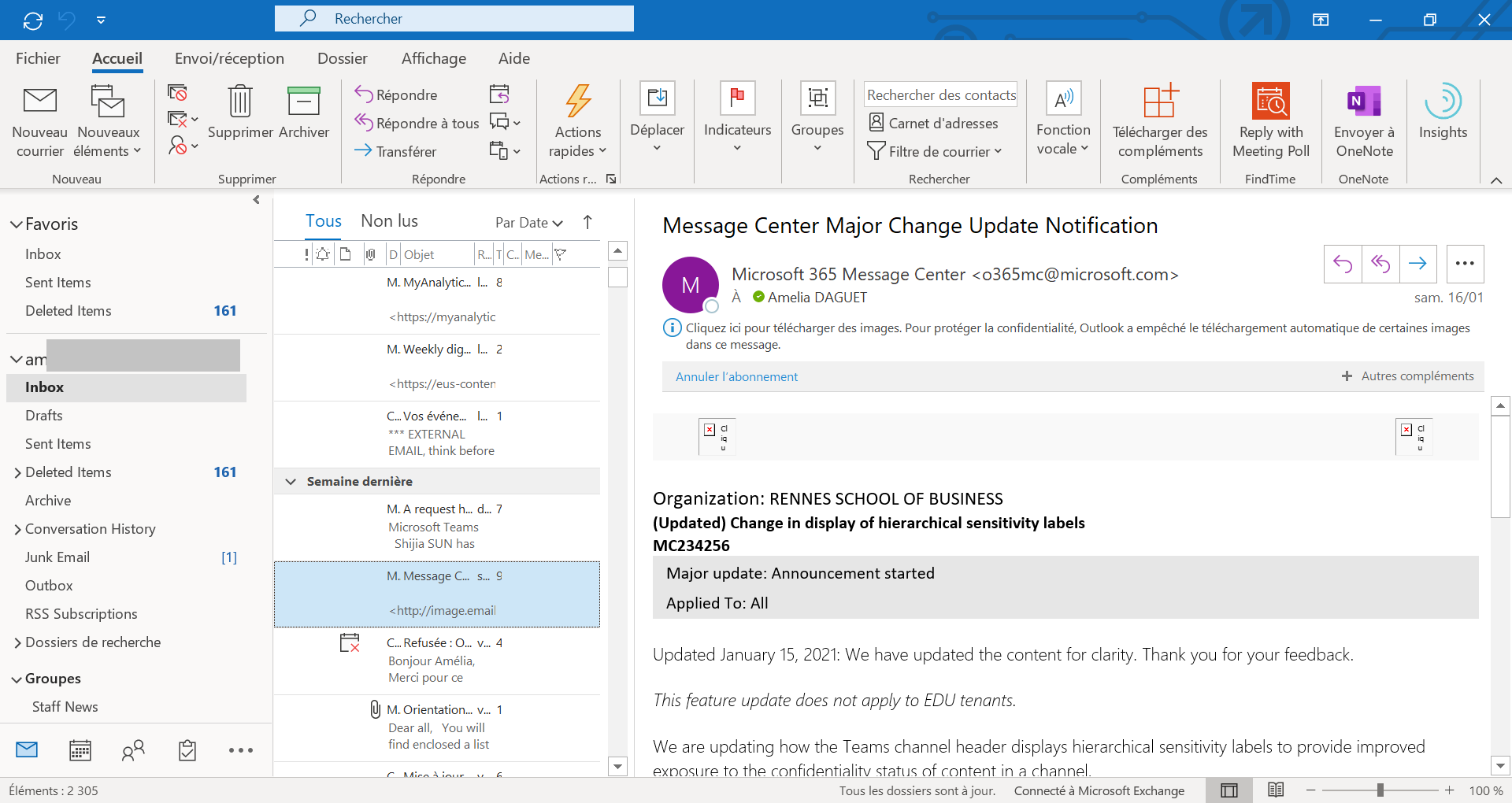 Weird email list view | Microsoft Community Hub