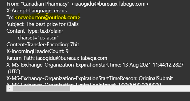 Sick of receiving junk mail!!! | Microsoft Community Hub