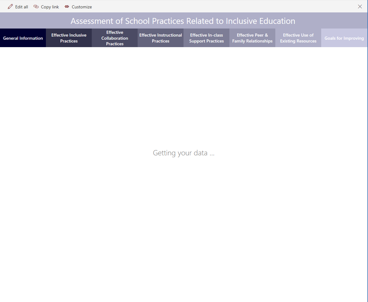 PowerApp forms get stuck on "Getting your data..." | Microsoft Community Hub