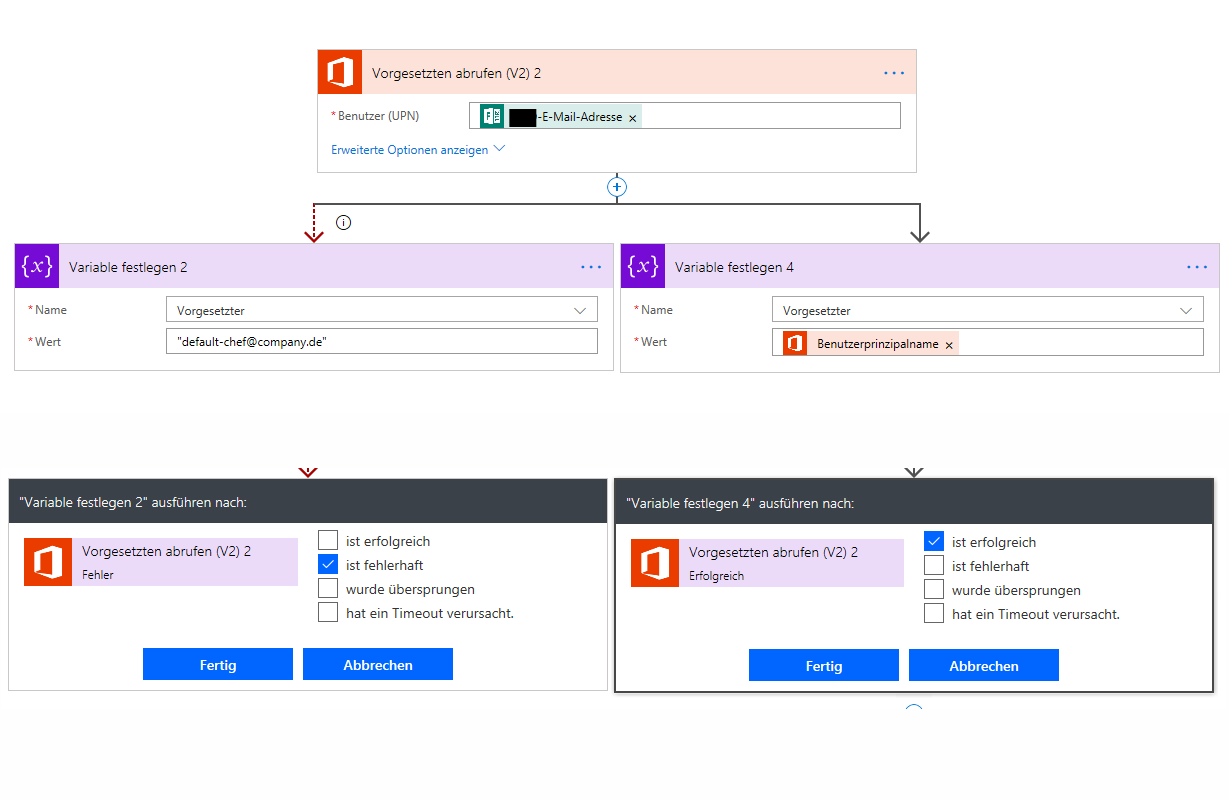 Get Manager: how to react if there is no manager? | Microsoft Community Hub