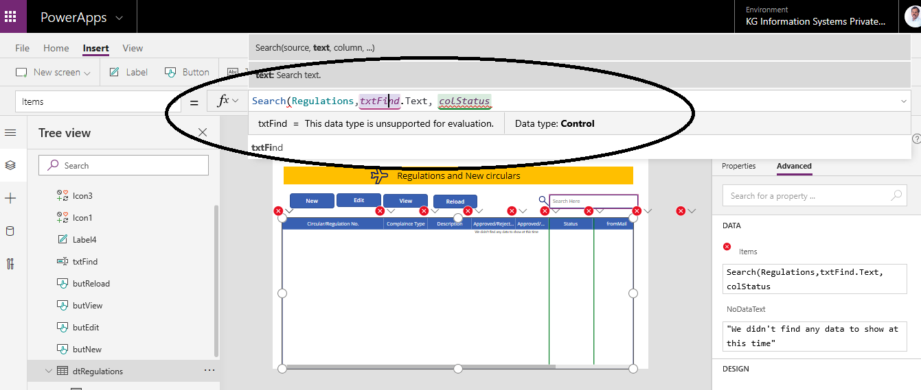 DataTable in PowerApp | Microsoft Community Hub