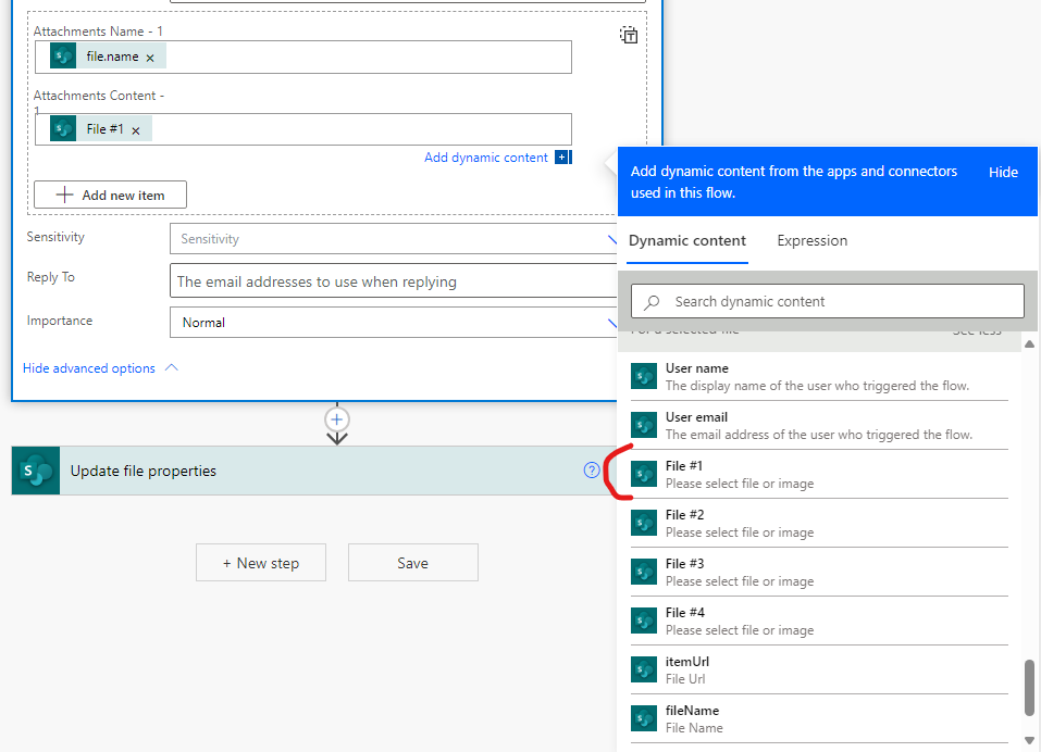 Manual Trigger File Input Attach to an Email - I have tried everything ...