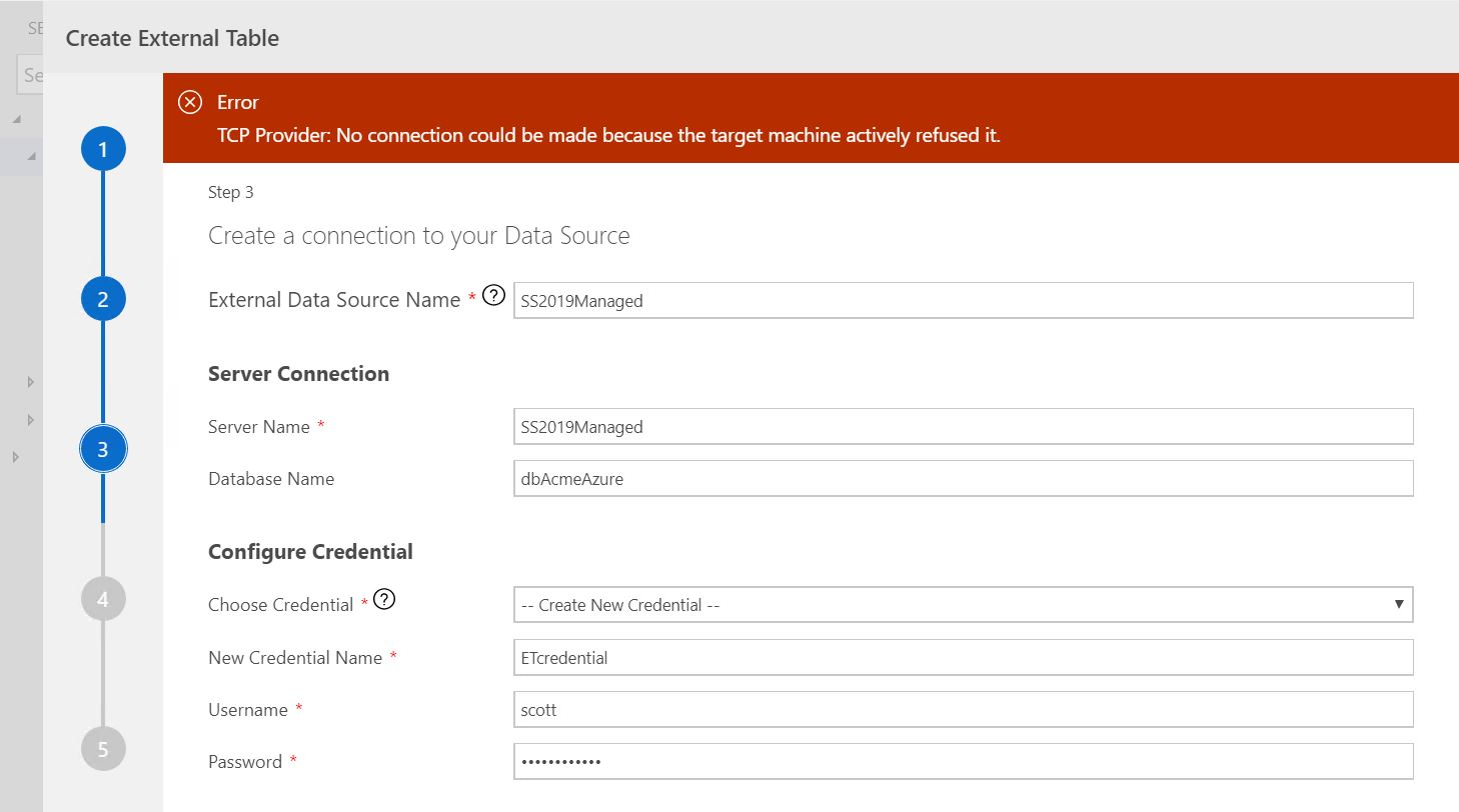SQL Server 2019 CT 2.2 and External Tables | Microsoft Community Hub