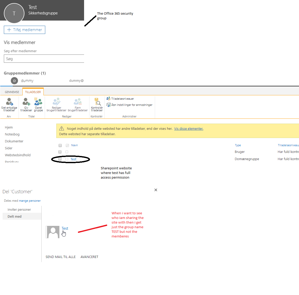 Sharepoint online and Office 365 security groups | Microsoft Community Hub