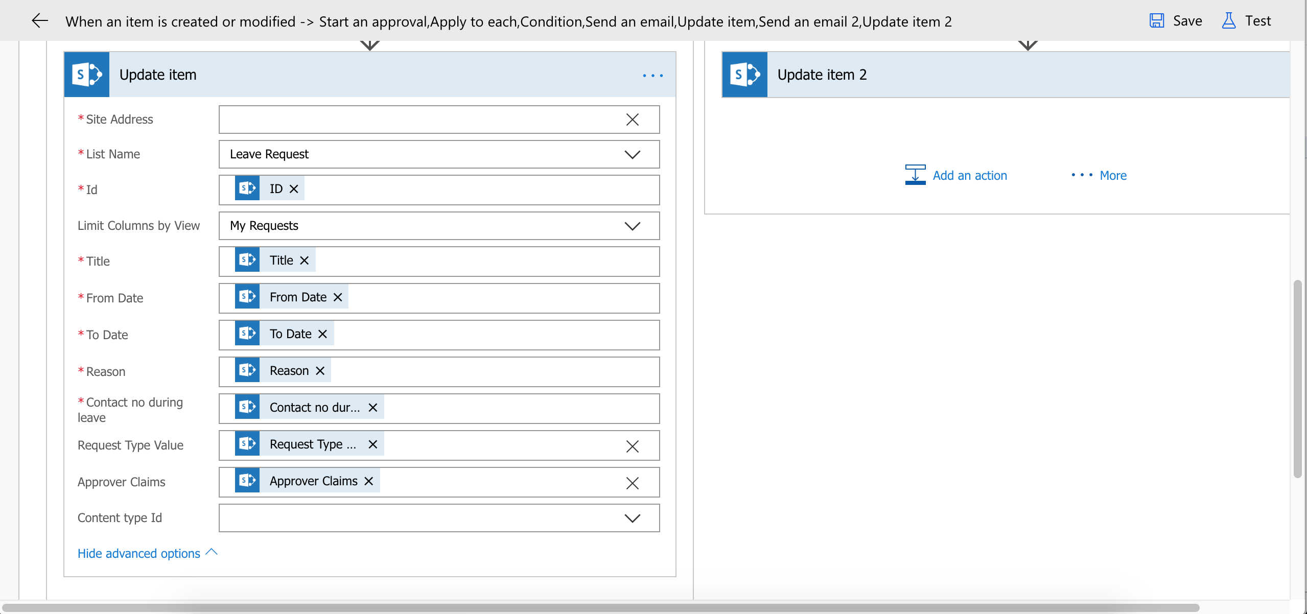 How to display approval status from microsoft flow on Sharepoint O365 ...