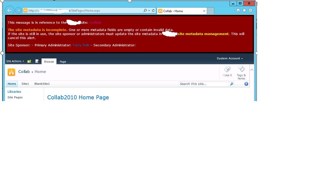 Warning Banner for SharePoint Online | Microsoft Community Hub