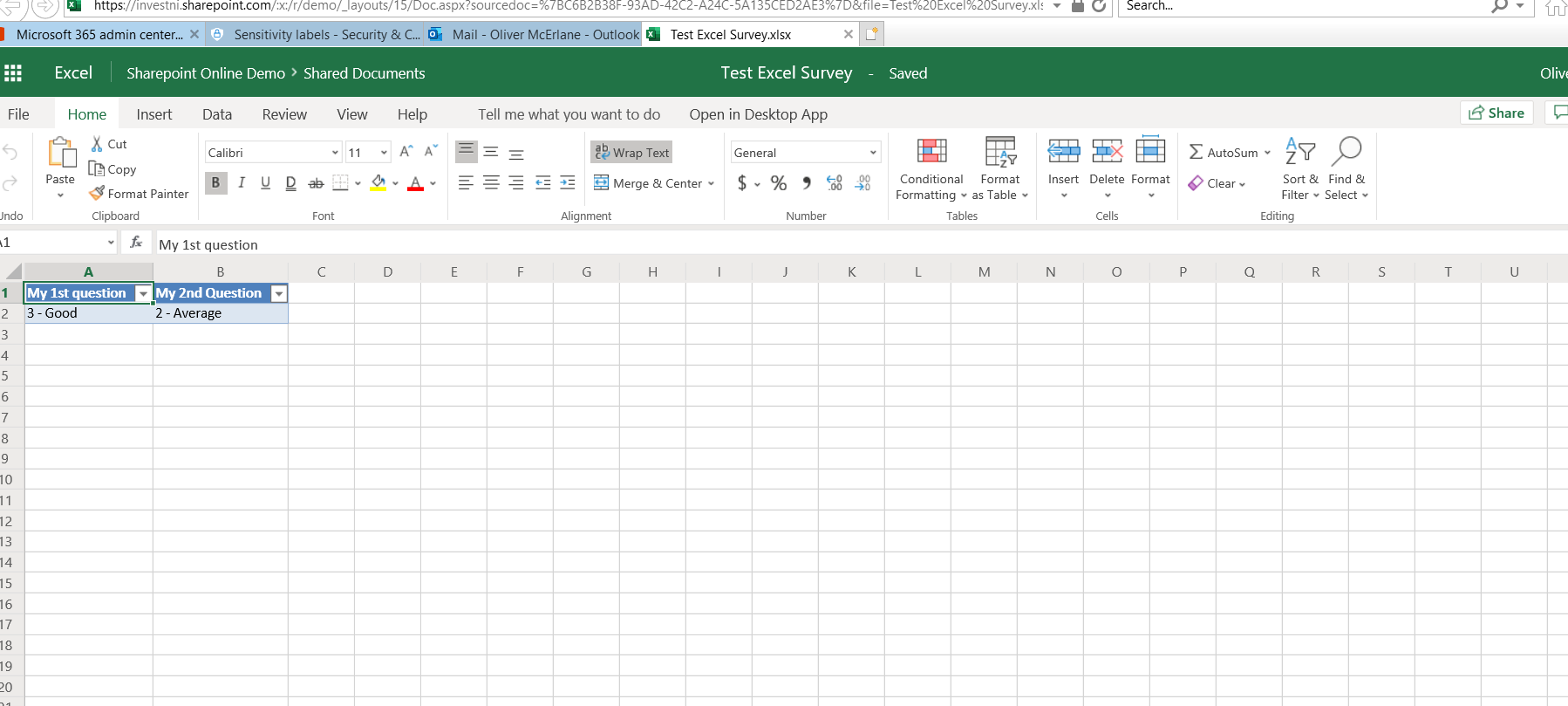 Document labeling option not appearing on documents. | Microsoft ...