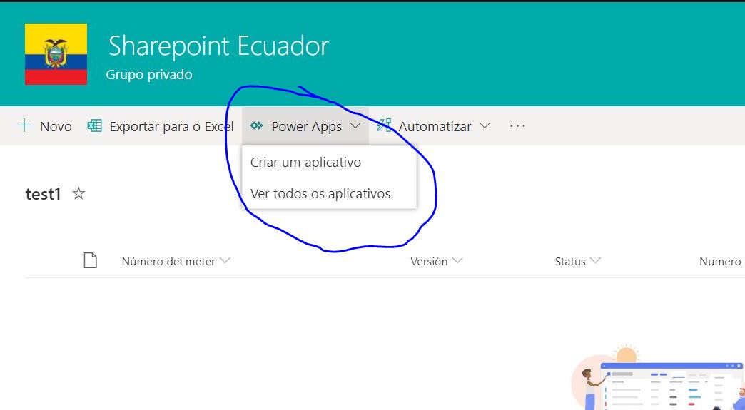 Sharepoint list online isn´t showing the customize option to powerapps | Microsoft Community Hub