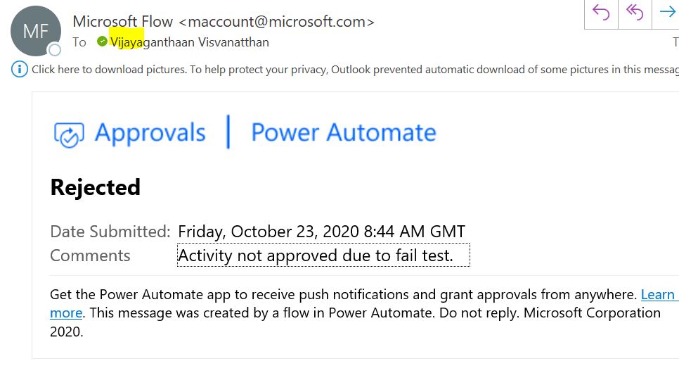 How to capture the comments from the approval request and display it ...