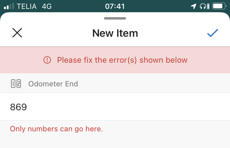 Microsoft Lists App on iPhone do not recognize number input | Microsoft Community Hub