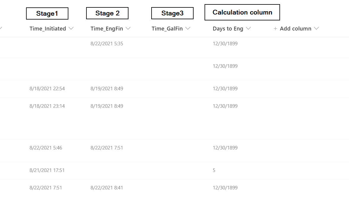 Help with SPO Calculated Field Formulas | Microsoft Community Hub
