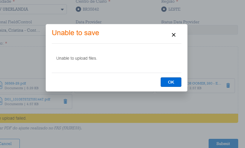 Unable to save (Nintex 365) | Microsoft Community Hub