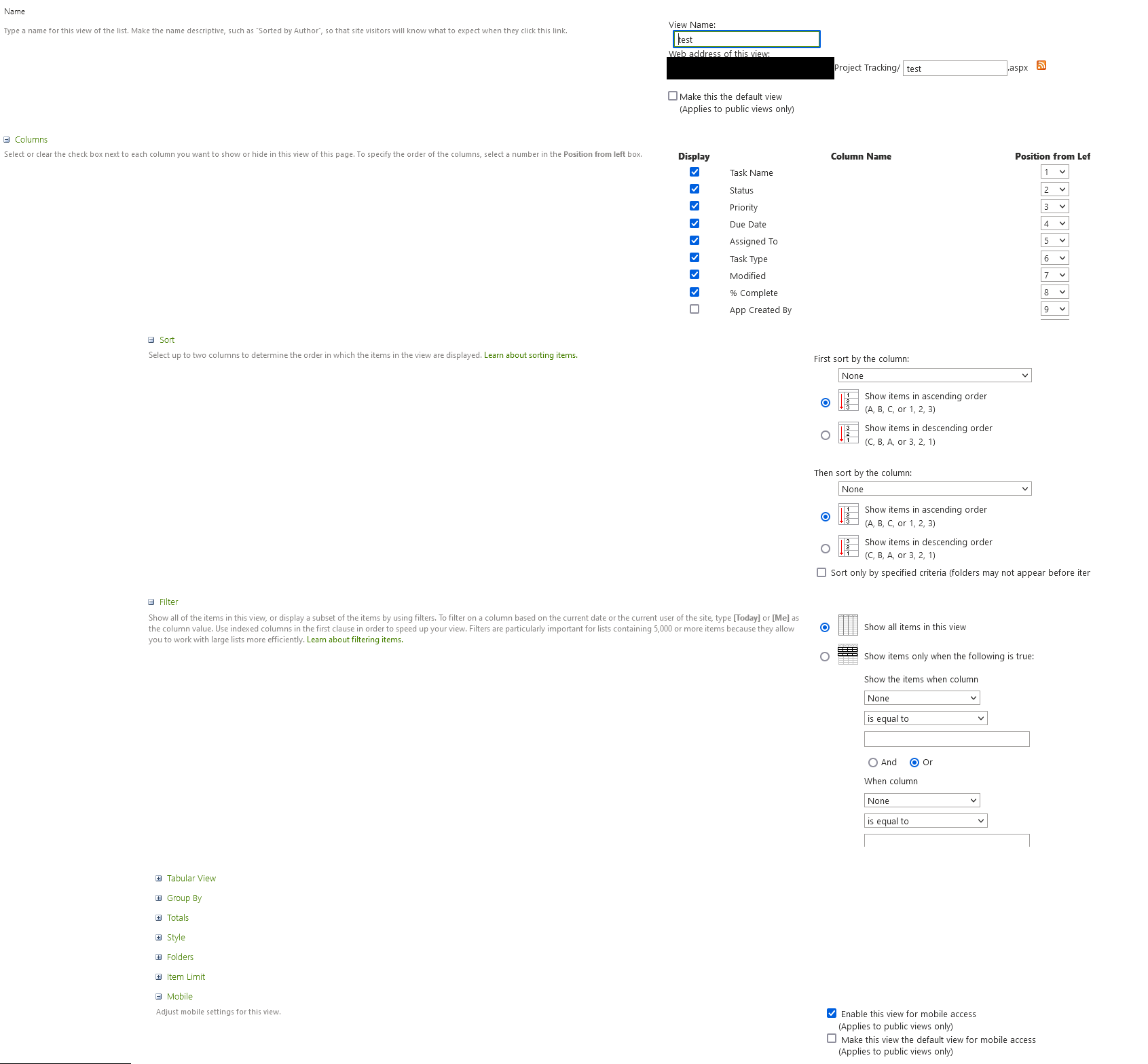 Task List - Columns Blank | Microsoft Community Hub