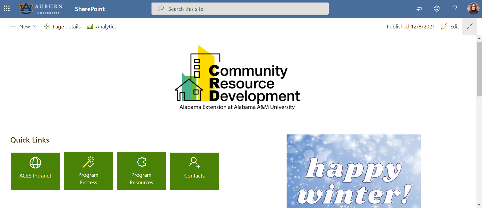 Column issue-Sharepoint homepage in Teams | Microsoft Community Hub