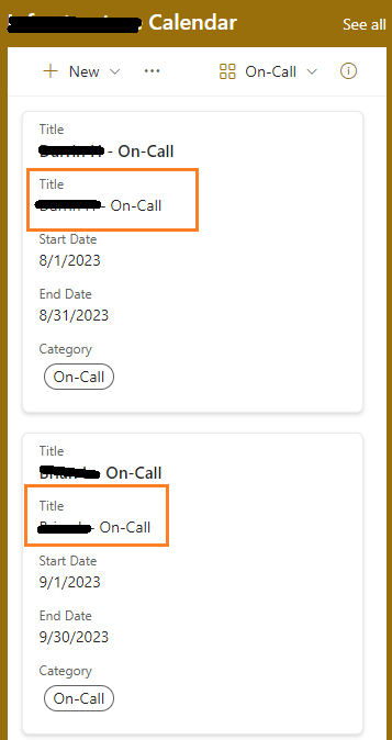 Duplicated fields in List Gallery view | Microsoft Community Hub