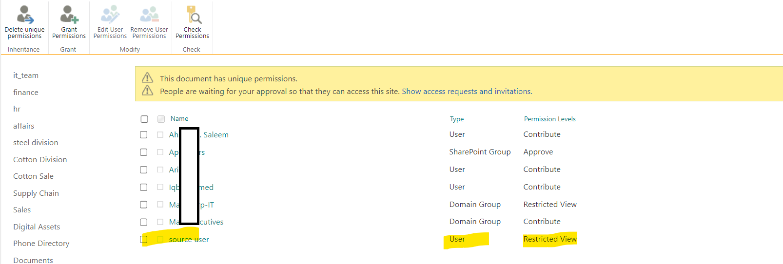 SharePoint Online - Restricted View - Sorry, you don't have access ...