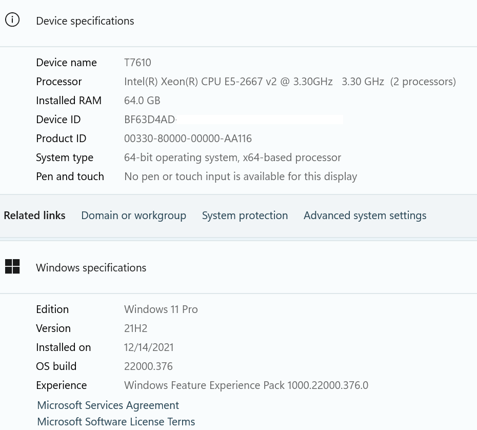Support for 6th gen Intel Core i7 machines | Microsoft Community Hub