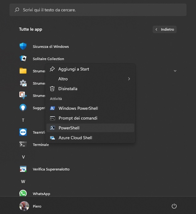 I installed Windows Terminal which was not installed before, but PowerShell it gives me this ...