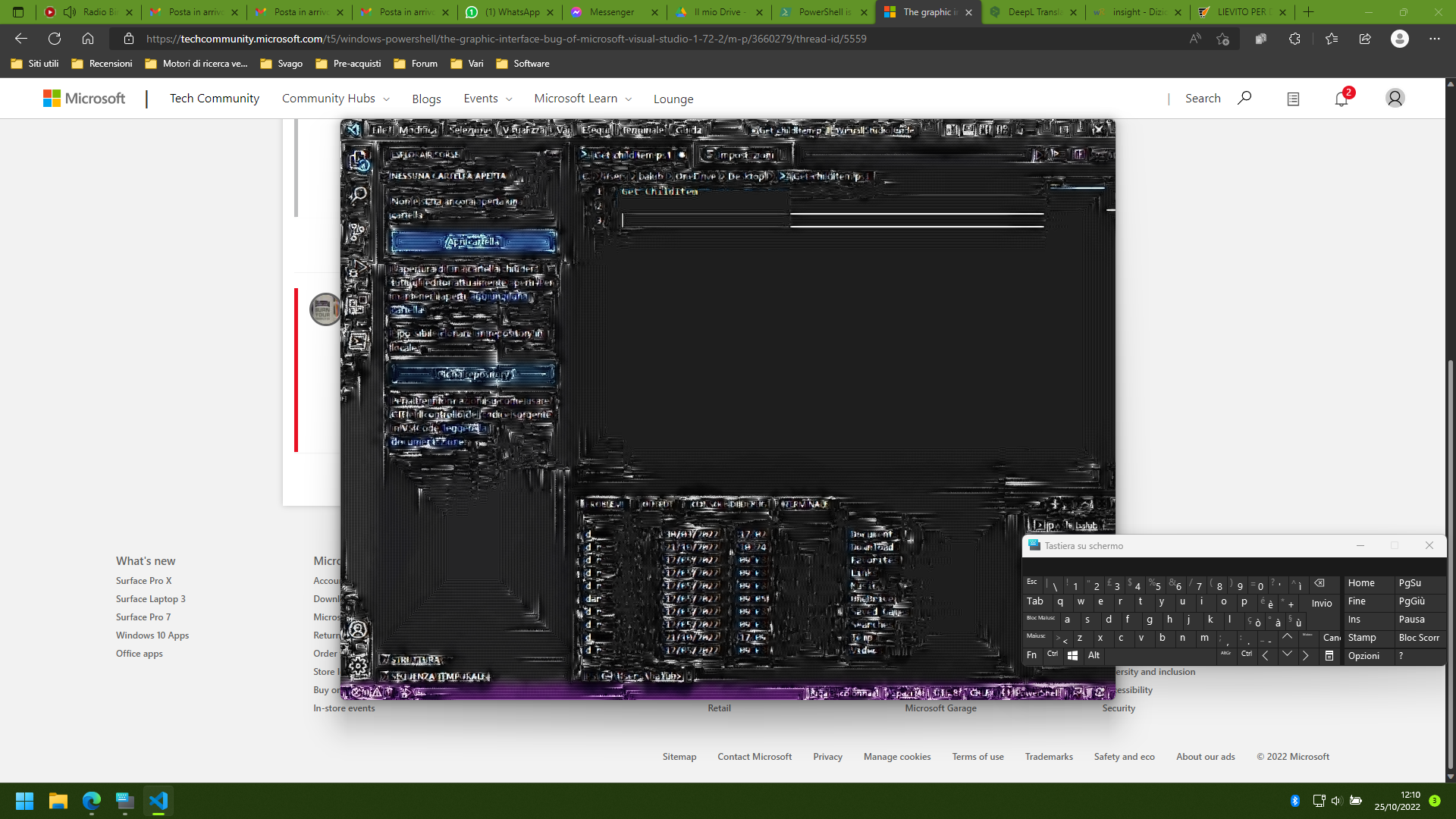 The graphic interface bug of Microsoft Visual Studio Code 1.72.2 ...