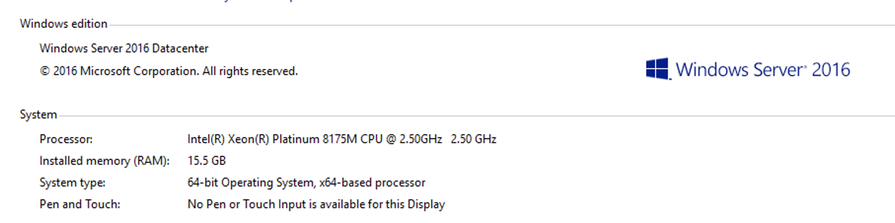 Windows server 2016 page file too small | Microsoft Community Hub