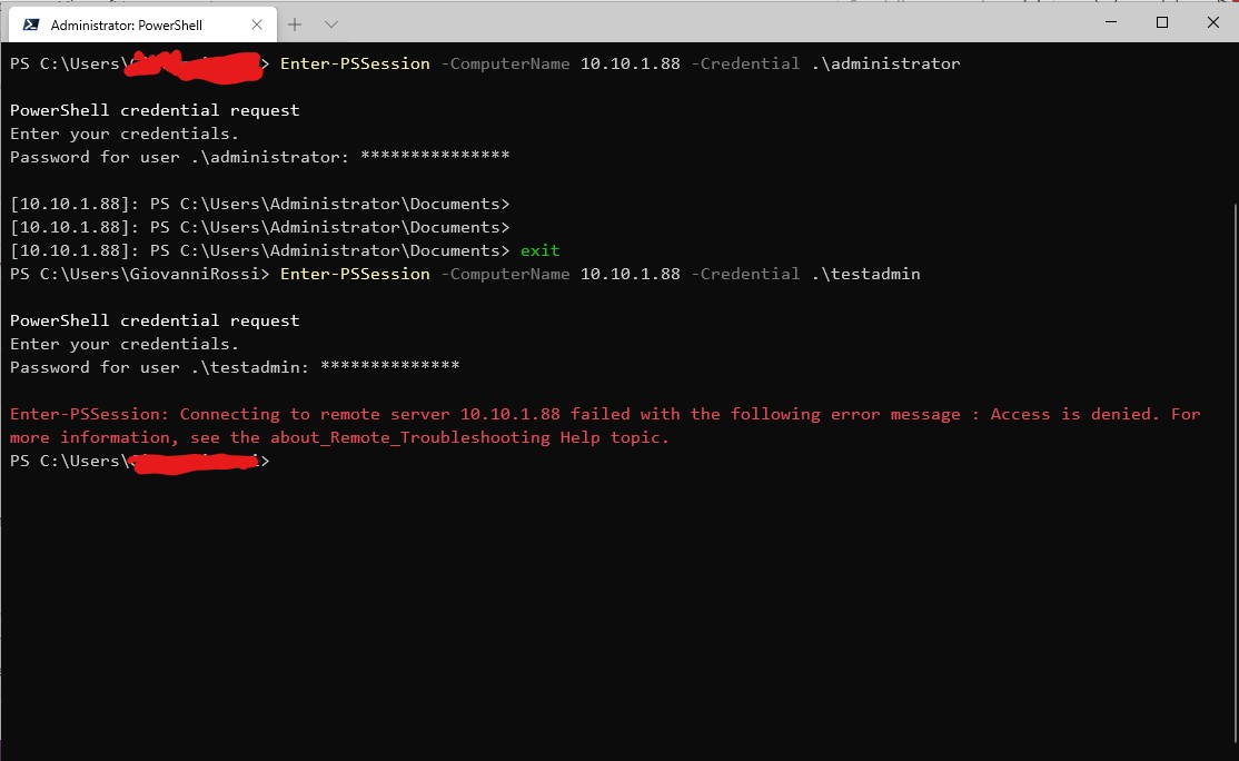 Newly created local users cannot login Windows Admin Center | Microsoft ...