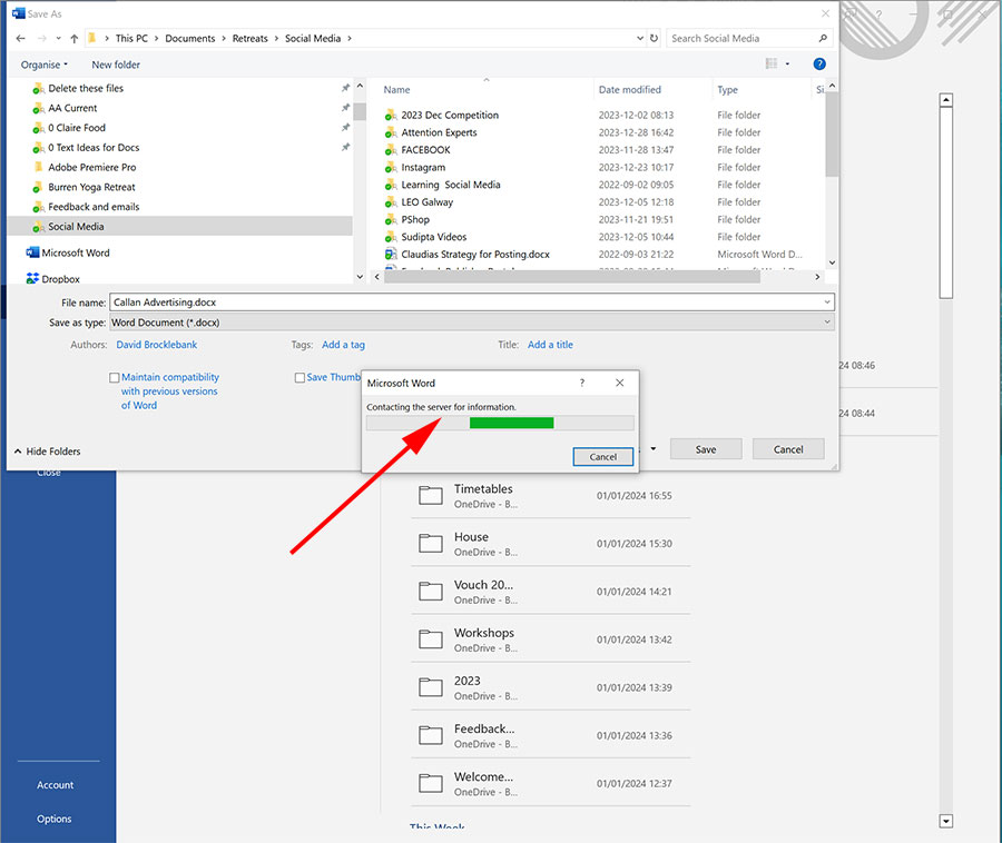Contacting the Server for Information | Microsoft Community Hub