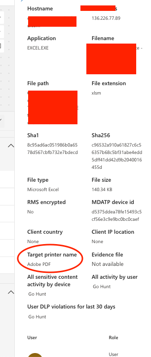 Suppress Alerting to Endpoint DLP Printing on "Print to PDF ...