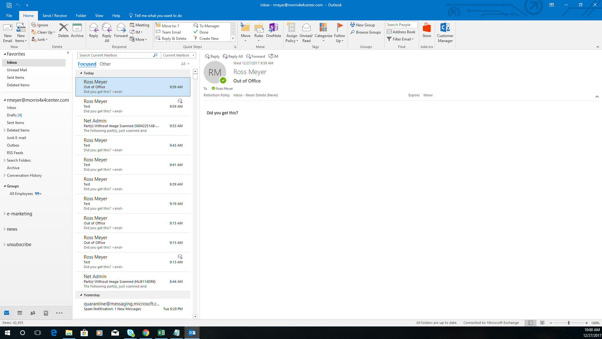 Outlook 2016 Auto Reply Messages | Microsoft Community Hub