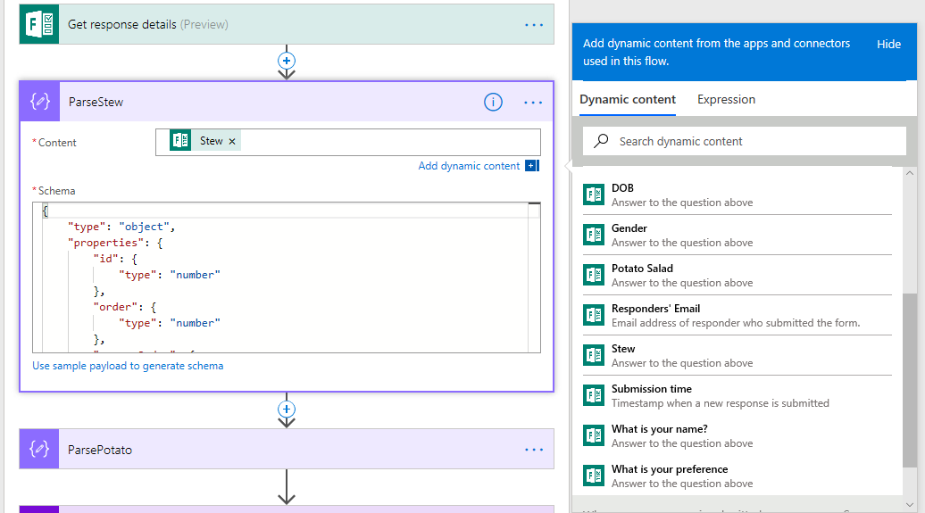 Parsing Microsoft Forms Likert questions using Flow | Microsoft Community Hub