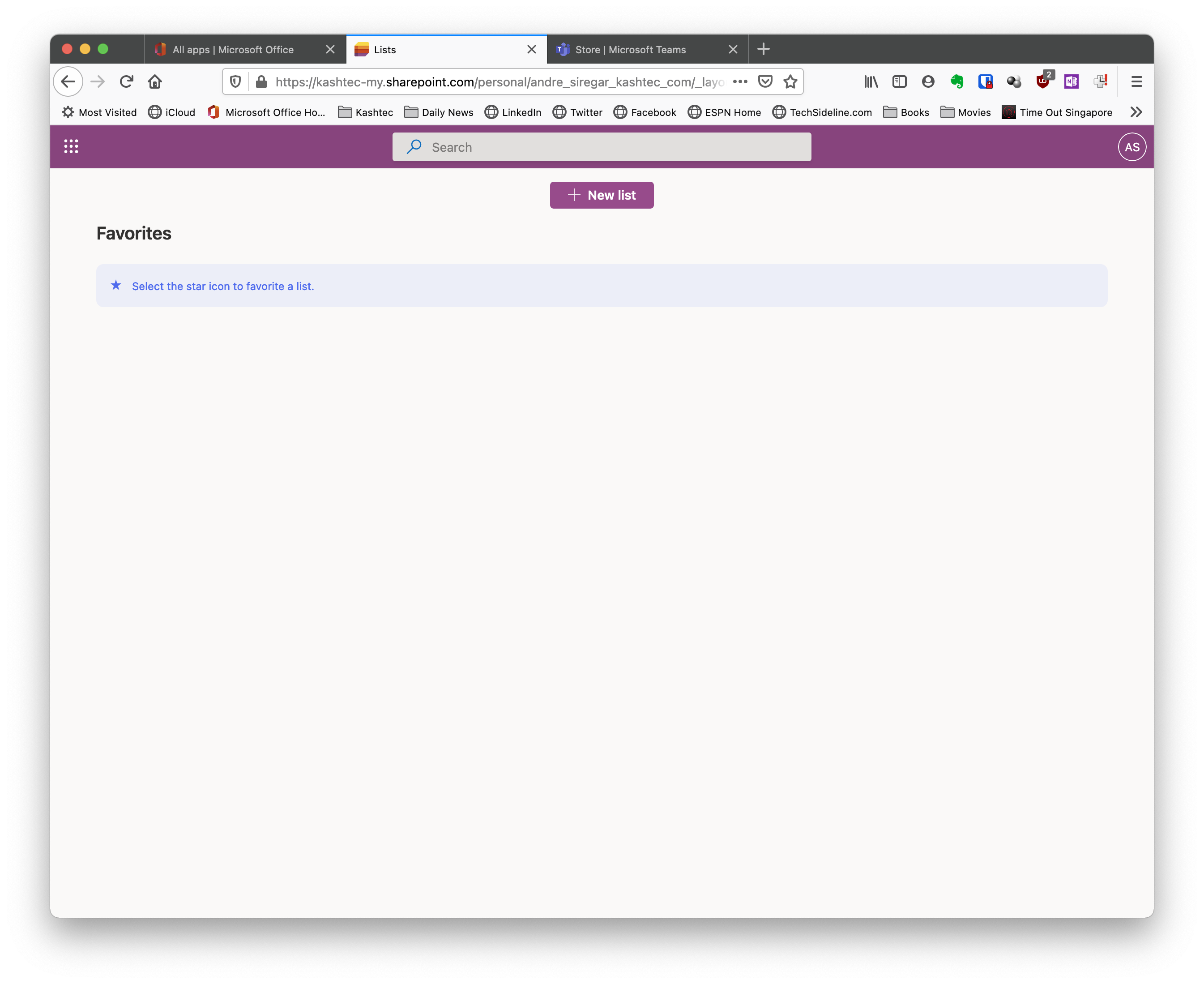 My lists are not listed in Microsoft Lists | Microsoft Community Hub