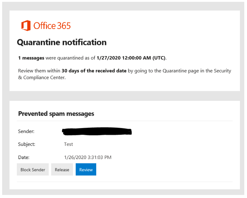 Quarantine User Access | Microsoft Community Hub