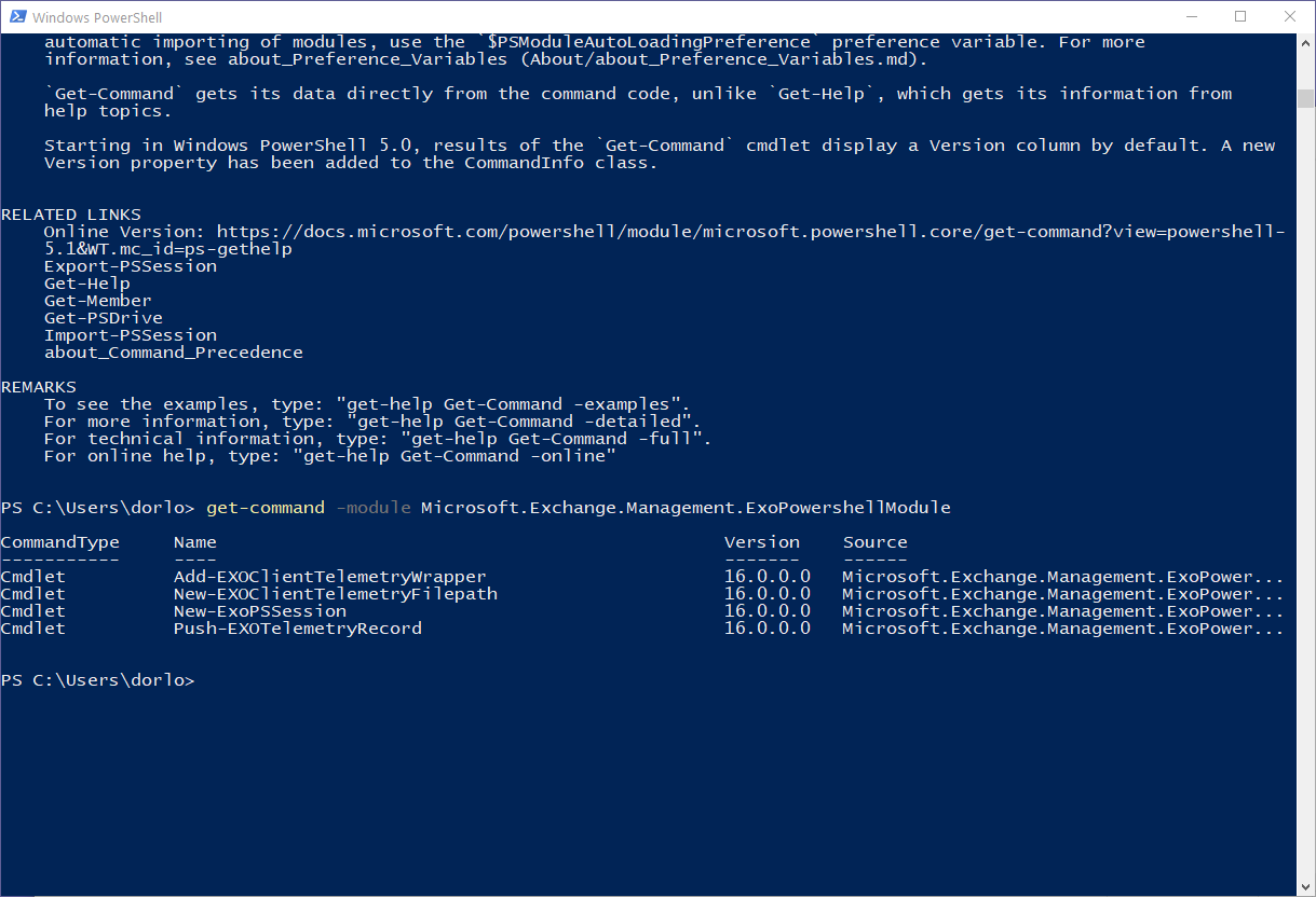 How do I access o365 powershell online | Microsoft Community Hub