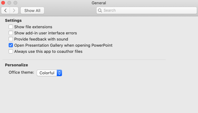 Powerpoint Design Ideas Not Working on Mac | Microsoft Community Hub
