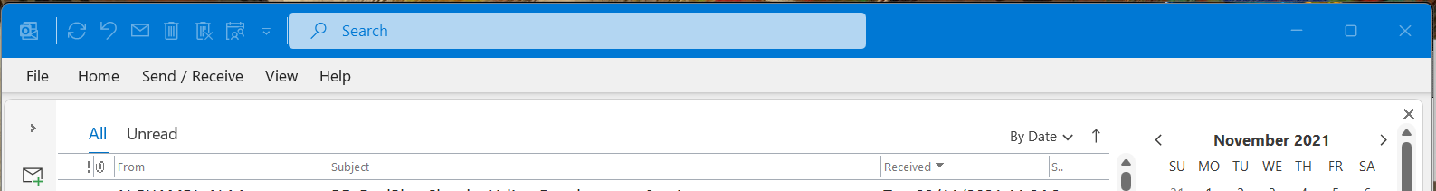 Thick window title bar in office 365 applications | Microsoft Community Hub