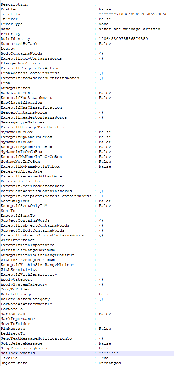 Server side inbox rule : Use rules to create an out of office message | Microsoft Community Hub