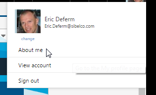 User Profile - 'About Me' link doesn't respond | Microsoft Community Hub