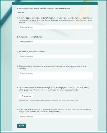 create a ticketing system in SharePoint | Microsoft Community Hub