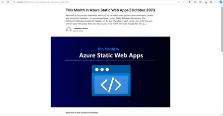 Integrating WordPress on App Service with Azure Static Web Apps | Microsoft Community Hub