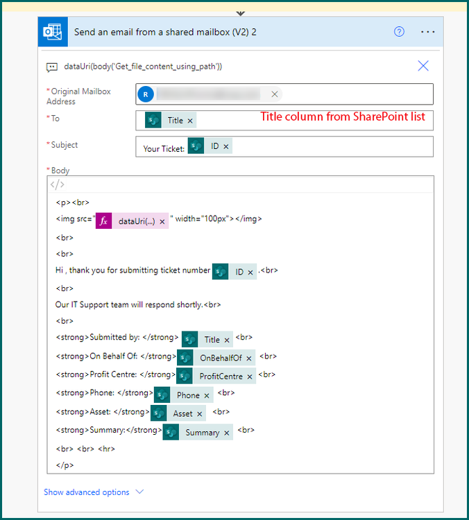 create a ticketing system in SharePoint | Microsoft Community Hub