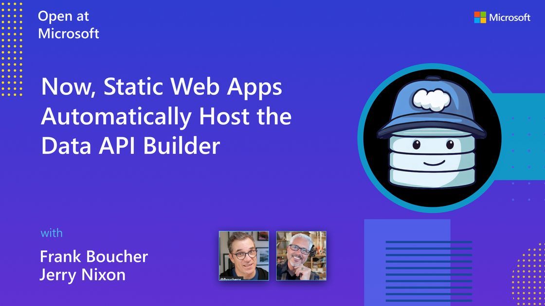 Azure Static Web Apps Database Connections feature