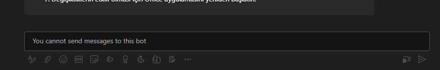 Microsoft Teams New Version Can't Send Message to Bot | Microsoft Community Hub