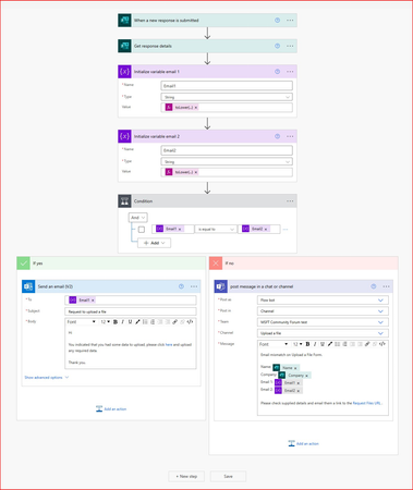 Microsoft forms and external upload files possible? | Microsoft Community Hub