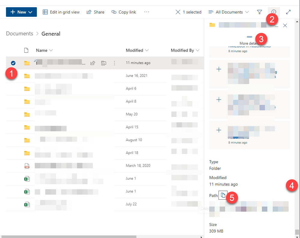 Folder details in a Document Library for File Path - continual ...