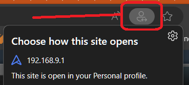Edge forcing switch profiles when using any .local domain or IP address | Microsoft Community Hub