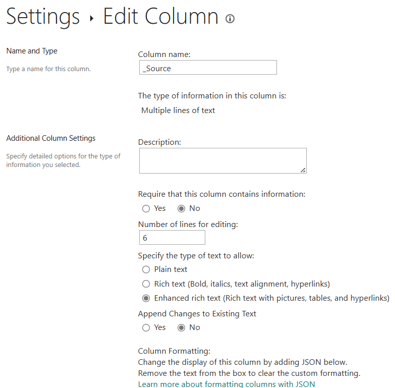 How to set dynamic height for column field in Sharepoint Online List? | Microsoft Community Hub