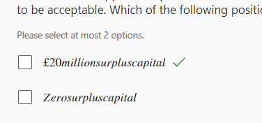 MS Forms corrupts the answer text so there are no spaces between words ...