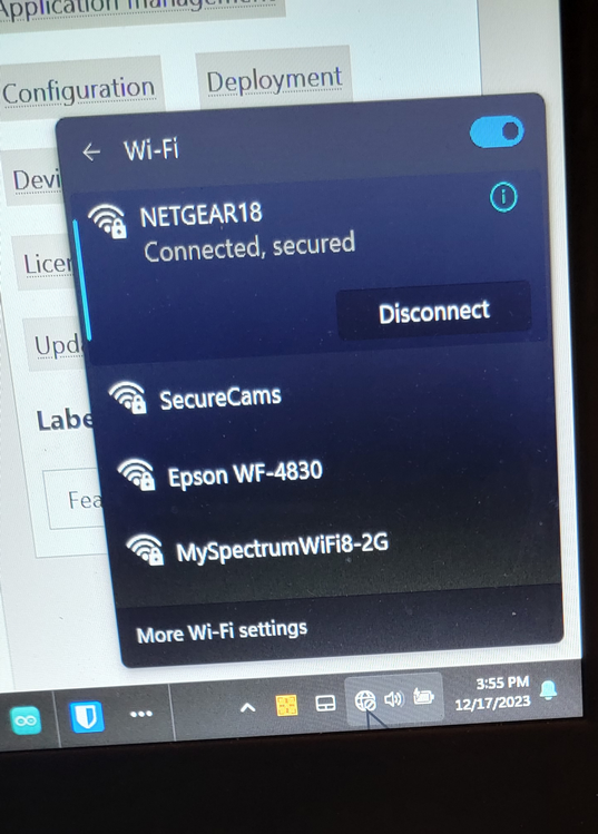 On-line, but status icon shows globe with no internet. | Microsoft ...