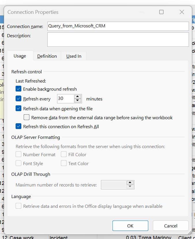 Power query auto refresh | Microsoft Community Hub